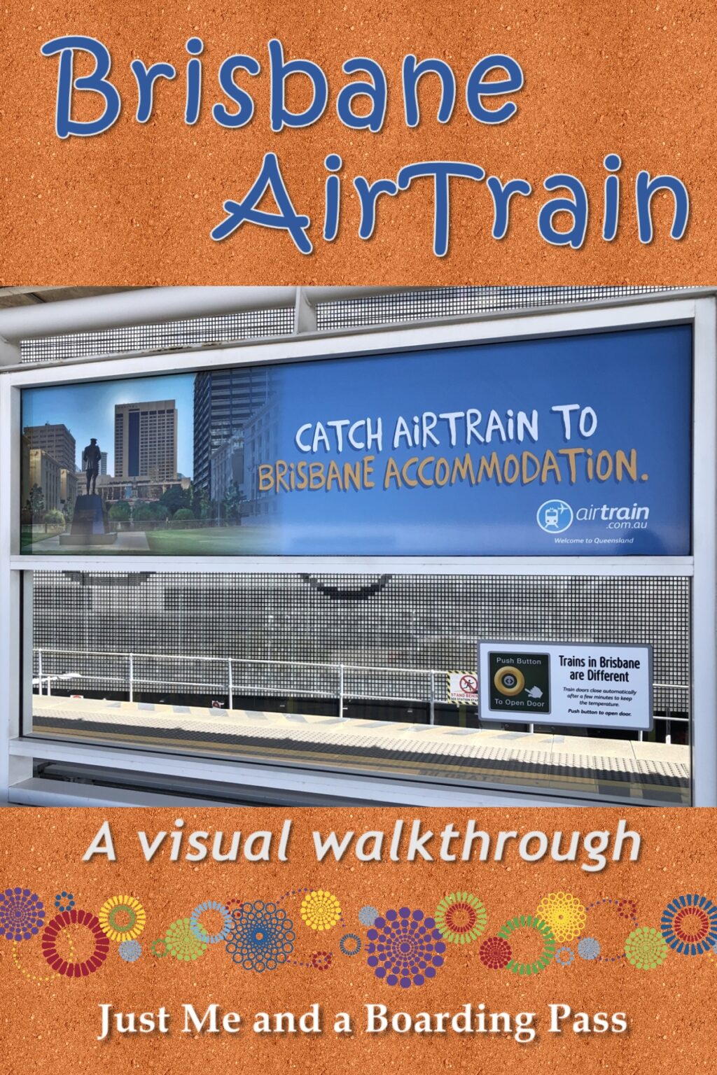 Brisbane AirTrain - Just Me And A Boarding Pass