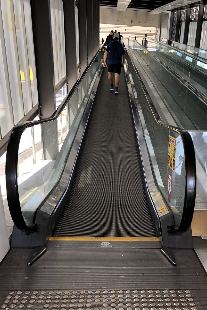 Brisbane AirTrain - Just Me And A Boarding Pass